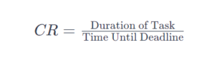 Critical Ratio Calculator - Calculator Doc