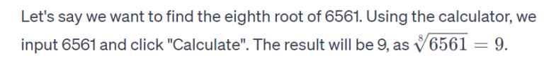 Eighth Root Calculator - Calculator Doc