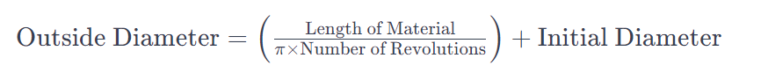 Outside Diameter Of A Roll Calculator - Calculator Doc Outside Diameter Of A Roll Calculator - Calculator Doc