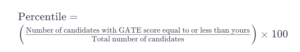 Gate Percentile Calculator - Calculator Doc