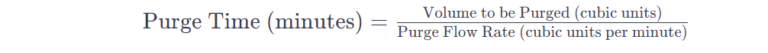 Purge Time Calculator - Calculator Doc