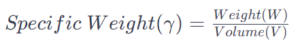 Specific Weight Calculator - Calculator Doc