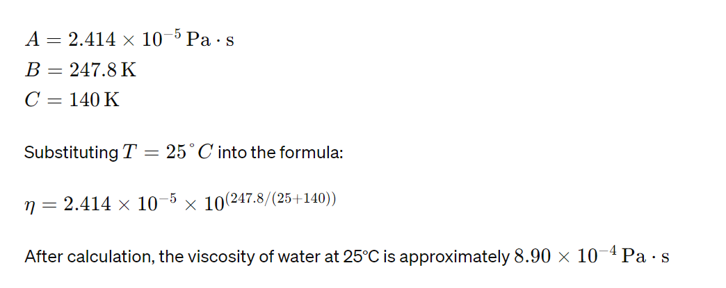 Viscosity Of Water Calculator - Calculator Doc