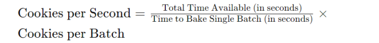 Cookies Per Second Calculator - Calculator Doc