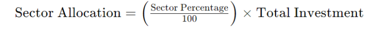 Portfolio Sector Allocation Calculator - Calculator Doc